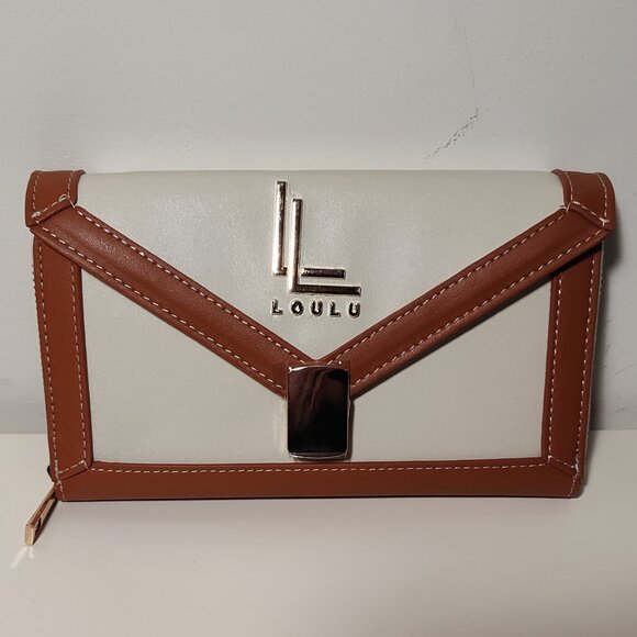 Loulou Bags | Bags | Loulu Cream Caramel Brown Wallet New Without Tags ...